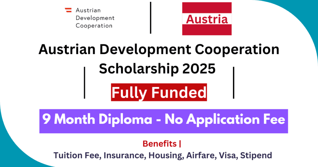 Austrian Development Cooperation Scholarship 2025 at ITH University