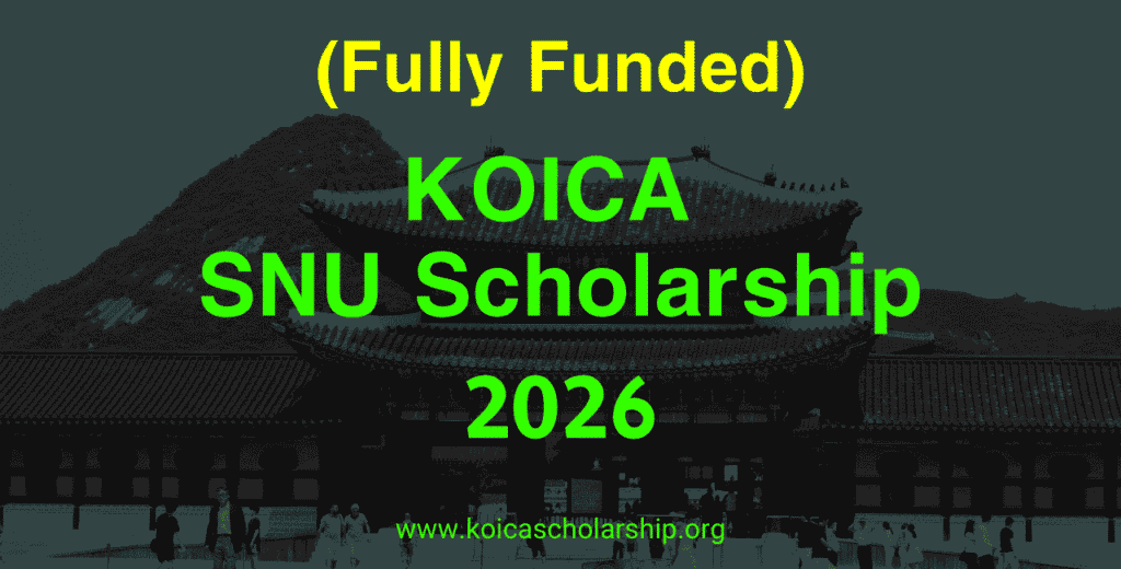 Scholarships in Korea - KOICA Scholarship